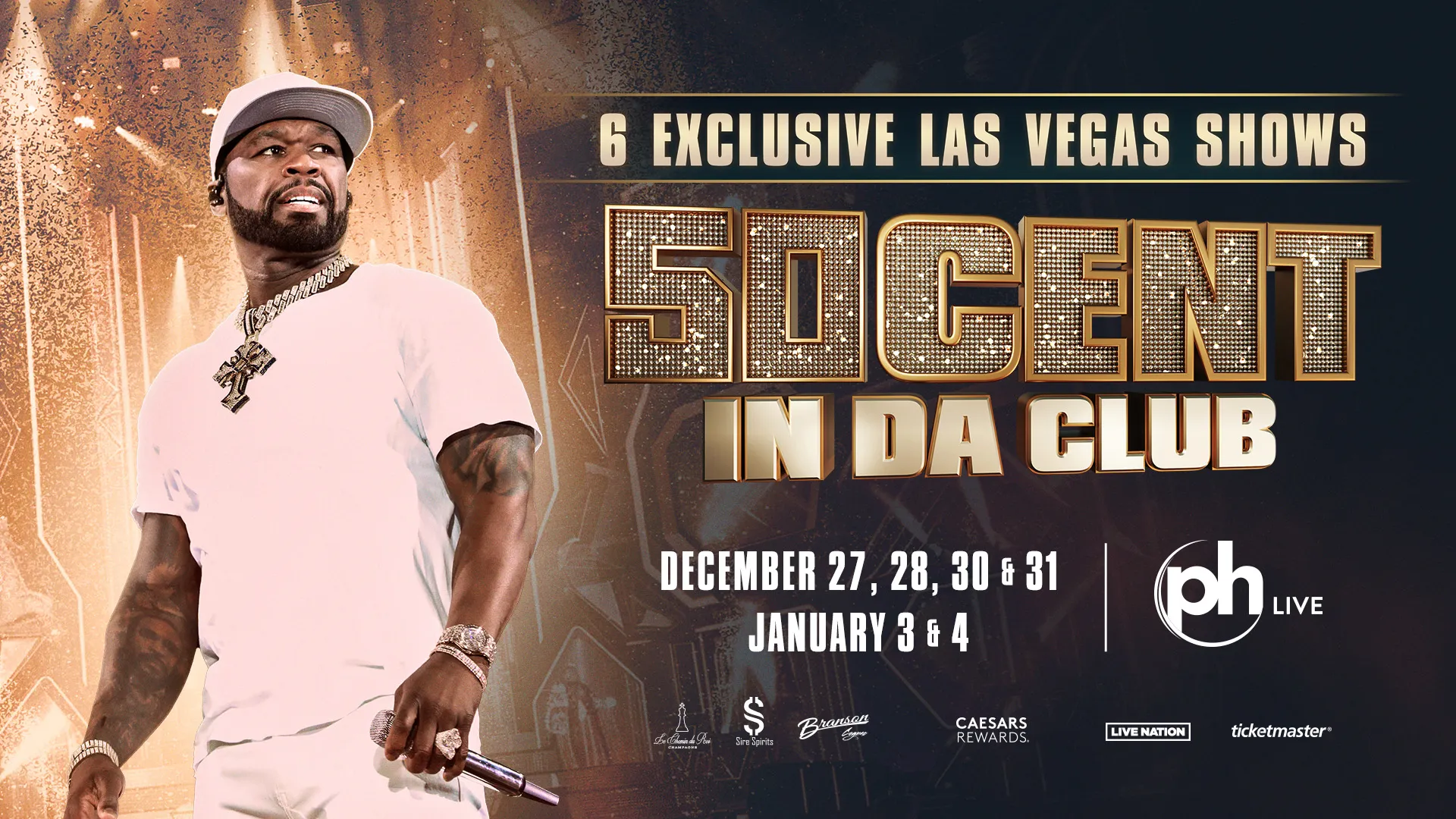 50 Cent Set to Launch Epic Las Vegas Residency ‘In Da Club’ at Planet ...